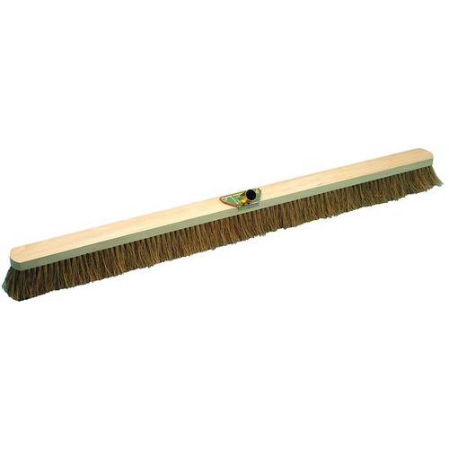 Escoba de madera - Fibras de coco - Manutan - Manutan.es
