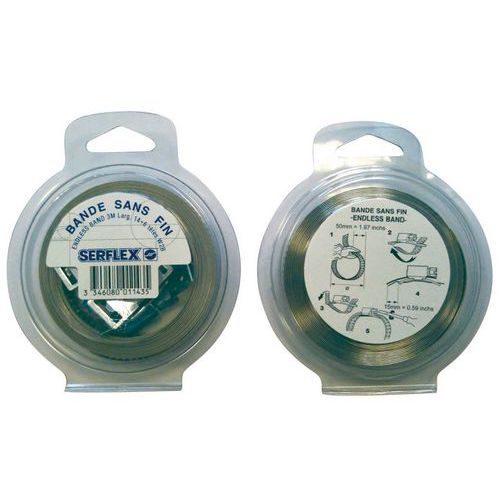 Kit de banda sin fin y 6 cabezas Serflex - Anchura 14 mm - Manutan.es