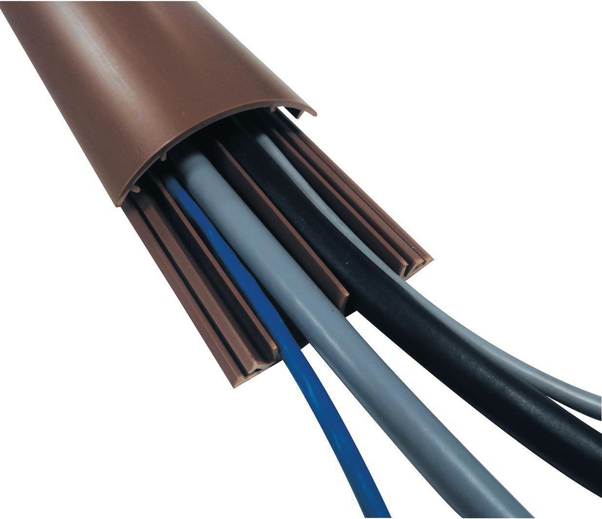 Canaleta pasacables rígida de PVC - Manutan Expert - Manutan.es