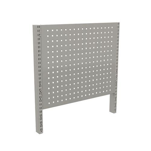 Panel De Metal Perforado Blanco