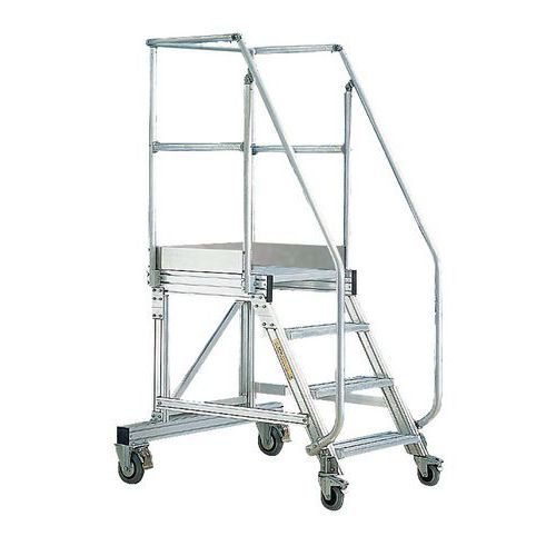 Plataforma con ruedas estándar y a medida - Manutan.es