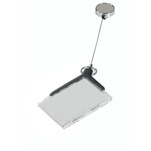 Portatarjetas Deluxe Pro - Con enrollador - Manutan.es