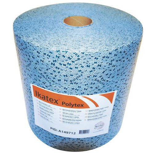 Bobina no tejida Polytex - 500 hojas - Azul - 38x32 cm - Ikatex ...
