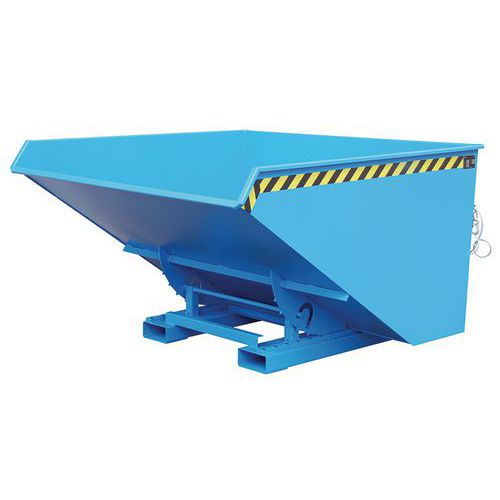 Contenedor basculante - Expo - Sobre base - 300 a 2100 L - Manutan.es