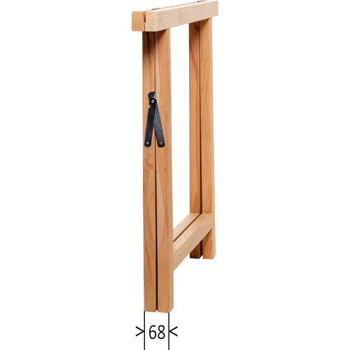Caballete de madera - Plegable - Manutan.es