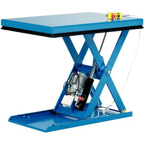 Mesa elevadora ergonómica fija EAX - Capacidad de 500 a 2000 kg - Manutan.es
