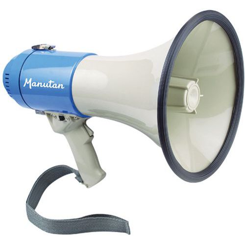 Megáfono con sirena - Manutan Expert - Manutan.es