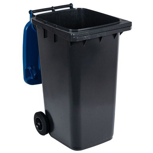 Conteneur mobile tri des déchets - 240 L - Manutan - Manutan.es