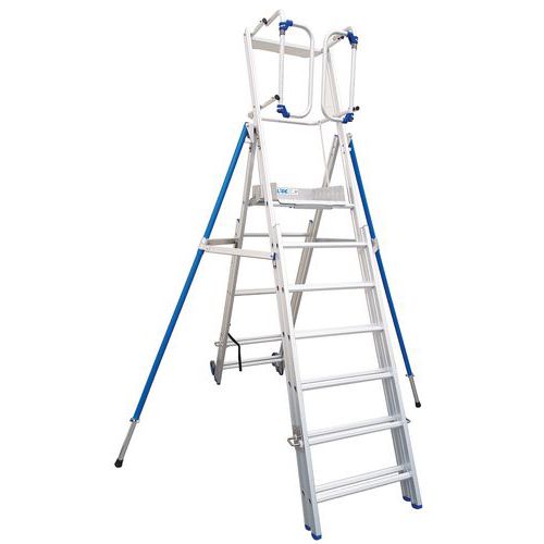 Plataforma individual rodante - Capacidad 150 kg - Solide - Manutan.es