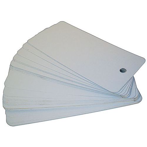 Etiqueta metálica - Lacado de poliéster - Manutan.es