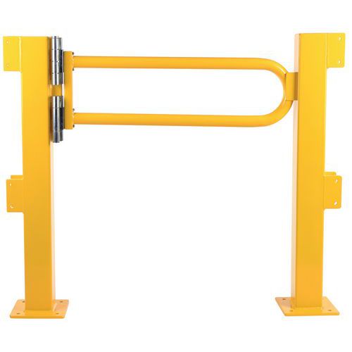 Portón batiente para barrera de seguridad modular - Dancop - Manutan.es